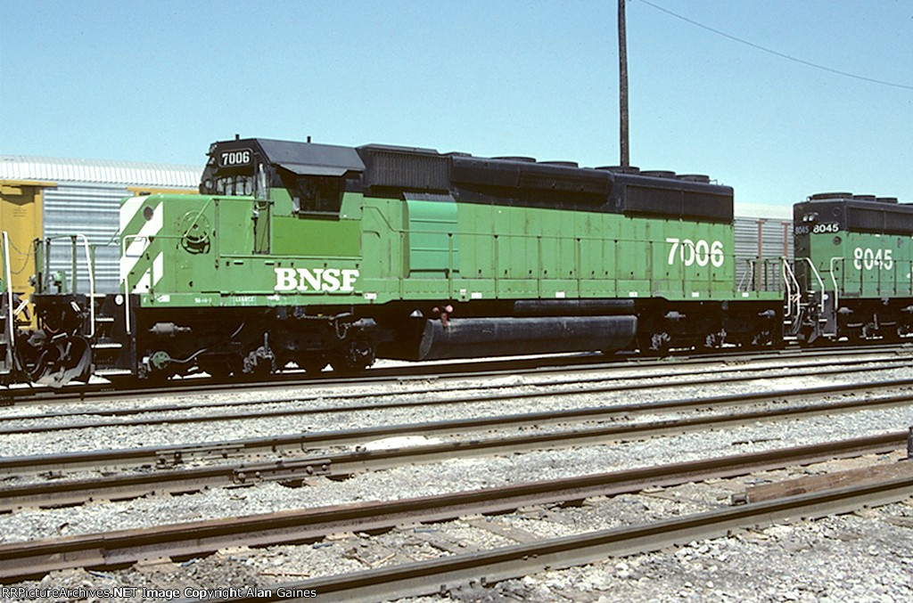 BNSF SD40-2 7006